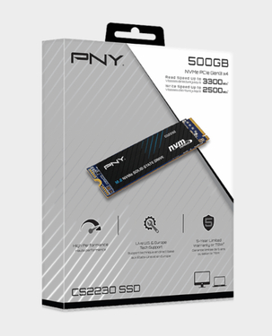 Buy PNY CS2230 500GB M.2 NVMe Gen3 Internal SSD in Qatar - AlaneesQatar.Qa