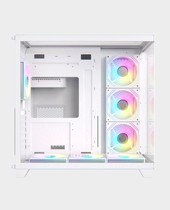 Buy Acegeek Horizon PC Case / Up to ATX / 7 x RGB 120mm Fans / 360mm ...