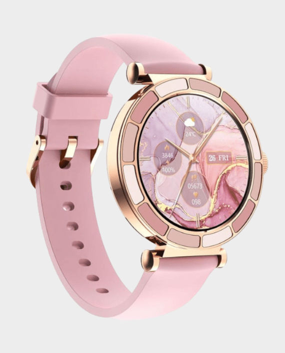 Buy X.Cell Celine Smart Watch (Gold/Pink) in Qatar - AlaneesQatar.Qa