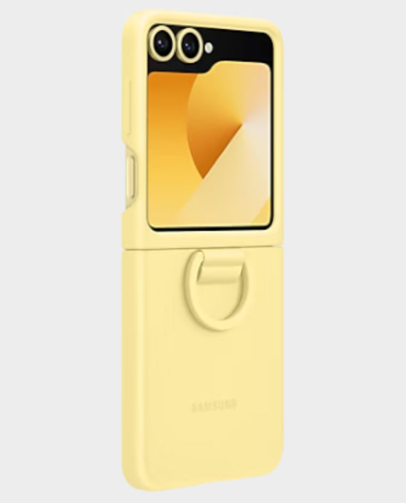Buy Samsung Galaxy Case For Z Flip6 (Yellow) in Qatar - AlaneesQatar.Qa