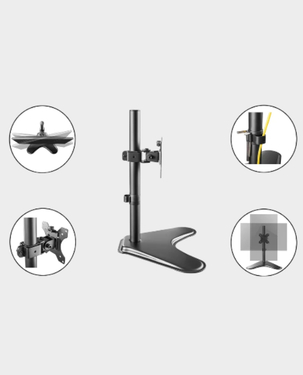 Buy Skill Tech Single Monitor Stand 13 - 32 inch Monitor SH T01 in ...