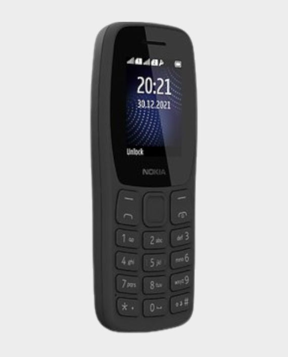 Buy Nokia 105 DS TA-1416 GCC (Charcoal) in Qatar - AlaneesQatar.Qa