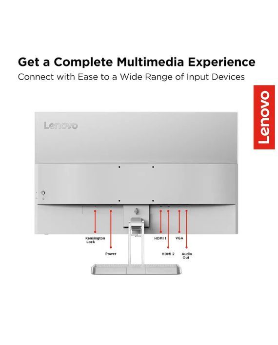 Buy Lenovo L27 I-40 27 Inch FHD Monitor 67ABKAC4AE in Qatar ...