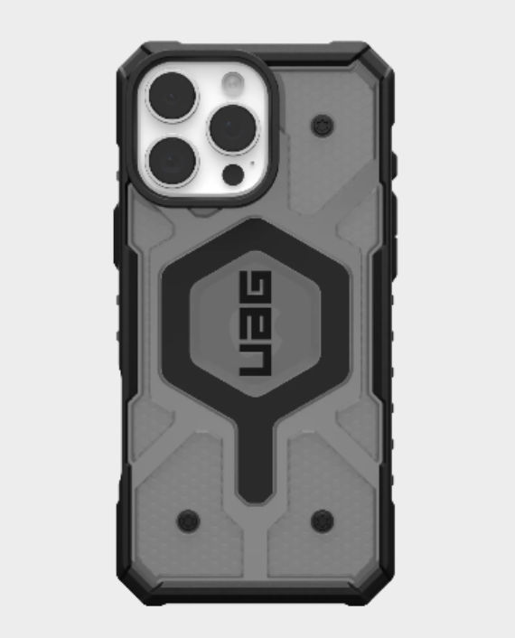 Buy UAG Pathfinder MagSafe Case for Apple iPhone 16 Pro Max (Silver) in Qatar - AlaneesQatar.Qa