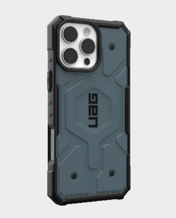Buy UAG Pathfinder MagSafe Case for iPhone 16 Pro Max (Cloud Blue) in Qatar - AlaneesQatar.Qa