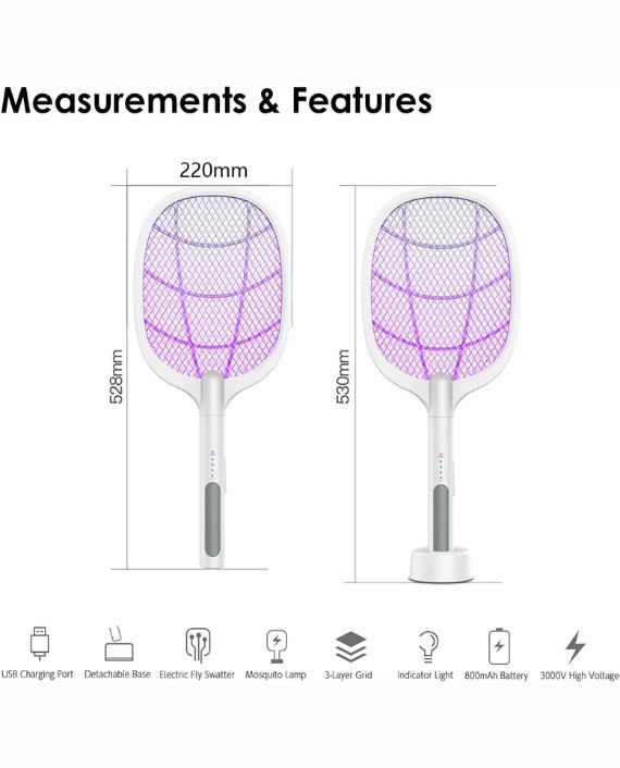 Buy Hexar Gecko Mosquito Killer Electric Fly Swatter in Qatar ...