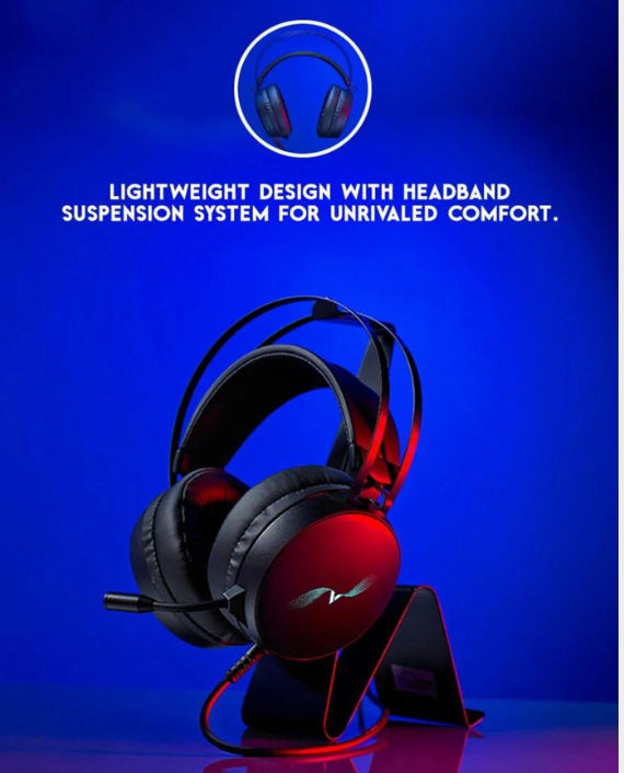 Buy Rapoo VH 310 Gaming Headset - VH310 (Black) in Qatar - AlaneesQatar.Qa