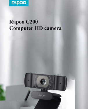 Buy Rapoo C200 720P Web Camera in Qatar - AlaneesQatar.Qa