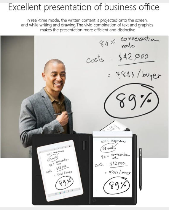 Buy WP9623 Smart Writing Pad | 8192-Level Sensitivity | 150 Pages ...