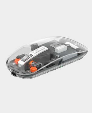 Buy WiWU WM105 Crystal Transparent Magnetic Wireless Mouse (Grey) in ...