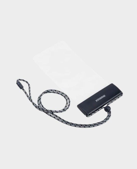 Buy Momax Portable Hanging Phone Waterproof Pouch Bag (Black) in Qatar ...