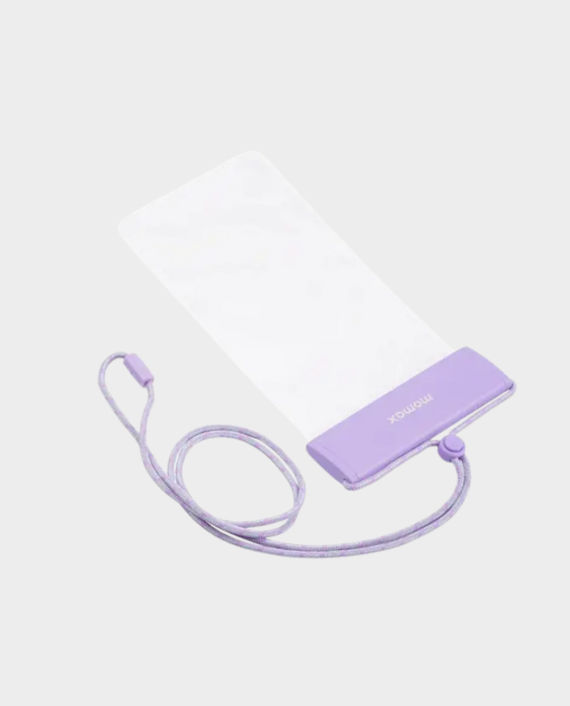 Buy Momax Portable Hanging Phone Waterproof Pouch Bag (Purple) in Qatar ...