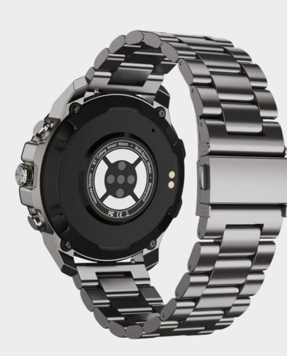 Buy Swiss Military Dom 5 Smart Watch (Silver Frame with Silver Metal ...