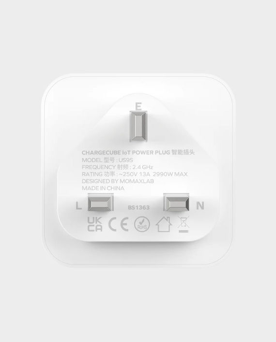 Buy Momax Charge Cube IoT Smart Power Plug in Qatar - AlaneesQatar.Qa