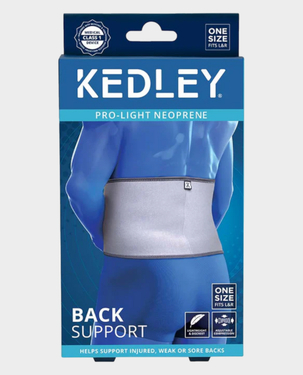 Buy Kedley Pro-Light Neoprene Back Support in Qatar - AlaneesQatar.Qa