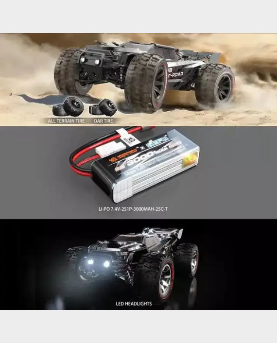 Buy MJX Hyper GO 1/14 Brushless High Speed 4WD RC Hobby Truck in Qatar ...