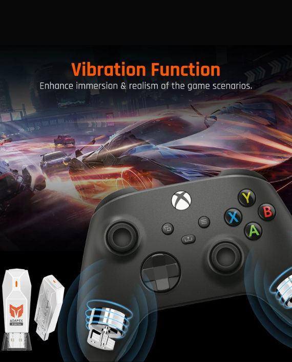 Buy BIGBIG WON ADAPEX R100 Pro USB Wireless Adapter (White) in Qatar ...