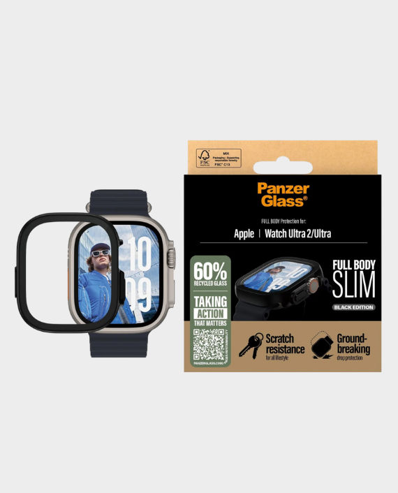 Buy Panzer Glass Screen Protector Snappie Full Body Slim for Apple ...