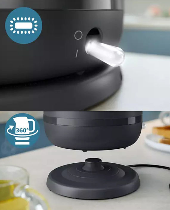 Buy Philips Essentials Collection 1000 Series Electric Kettle | 1.7L Capacity | 2200W | HD9314 ...