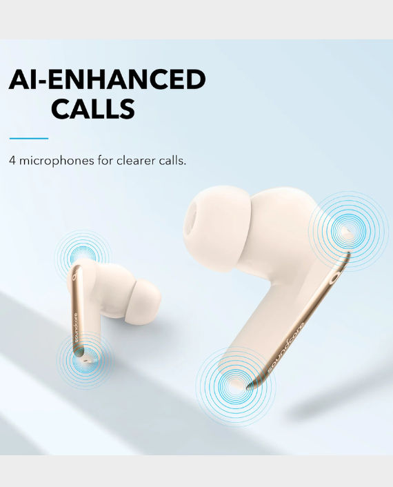 Buy Anker Soundcore Life P3i True Wireless Earbuds (Oat White) in Qatar ...