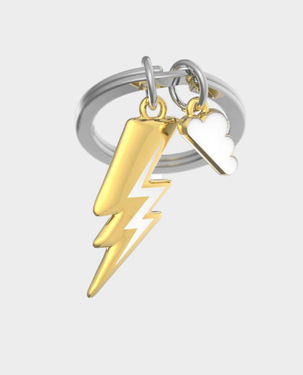 Buy Metalmorphose Lightning Bolt Key Ring in Qatar - AlaneesQatar.Qa