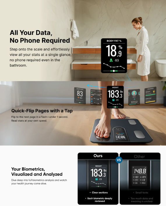 Buy Anker Eufy Smart Scale C20 in Qatar - AlaneesQatar.Qa