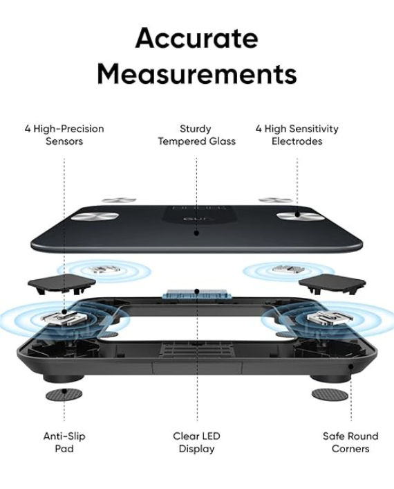 Buy Anker Eufy Smart Scale A1 in Qatar - AlaneesQatar.Qa