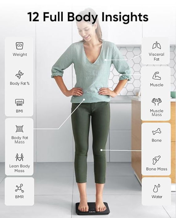 Buy Anker Eufy Smart Scale A1 in Qatar - AlaneesQatar.Qa