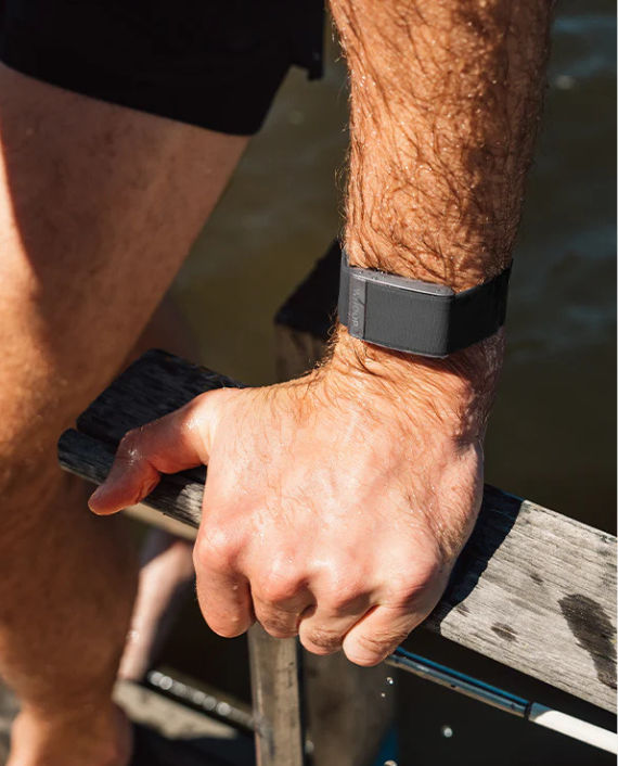 Buy Whoop Hydroknit Band (Whoop 4.0, Storm Grey) in Qatar - AlaneesQatar.Qa