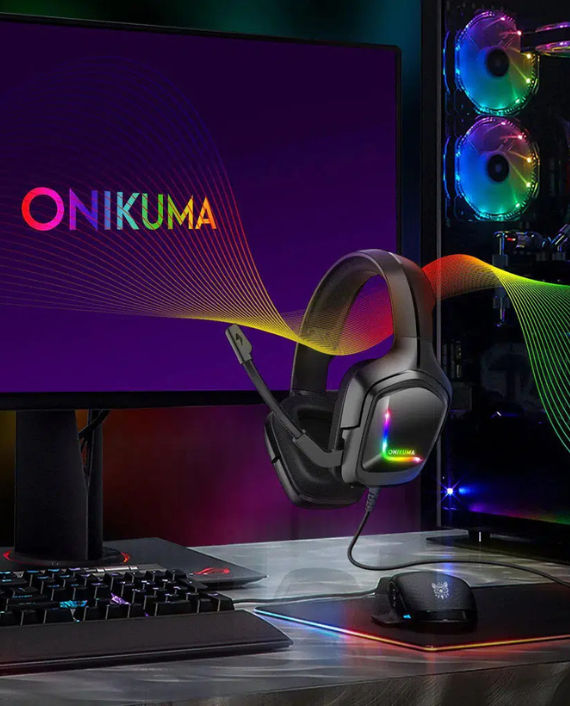 Buy Onikuma K20 RGB Wired Gaming Headset in Qatar - AlaneesQatar.Qa
