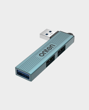 Buy Onten 3-in-1 USB 3.0 to 3-Port HUB in Qatar - AlaneesQatar.Qa