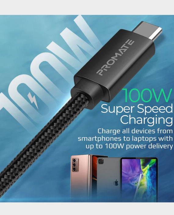 Buy Promate Primelink-C40 USB 4.0 Cable | USB-C to USB-C 40 Gbps ...