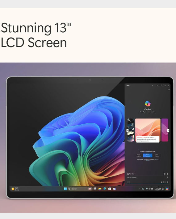 Buy Microsoft Surface Pro 11 2024 13-inch Laptop (Snapdragon X Elite ...