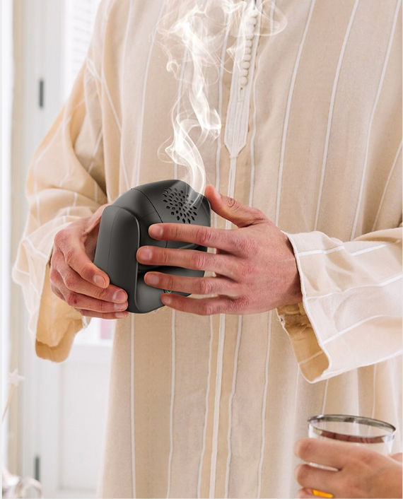 Buy Bukhooor Rotational Incense Burner in Qatar - AlaneesQatar.Qa